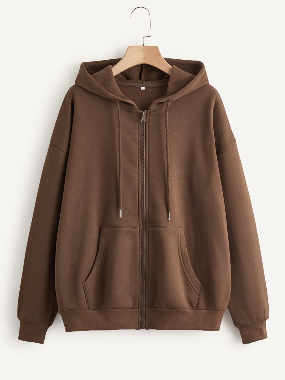 BROWN ZIPPER HOODIE – Ewardrobe